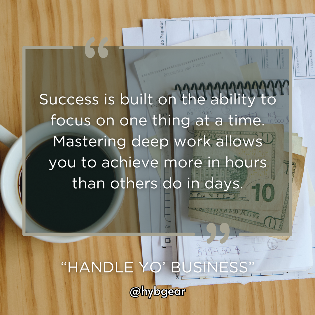 Unleash Your True Focus: Mastering the Art of Productivity – HANDLE YO ...